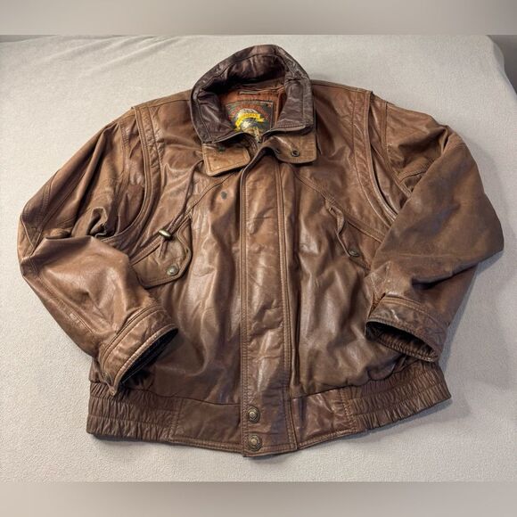 Wilsons Leather | Jackets & Coats | Vintage Adventure Bound Original ...